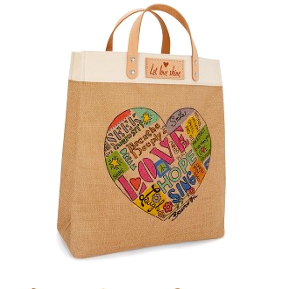 Brighton | Bags | Brighton Tote Bag Let Love Shine | Poshmark